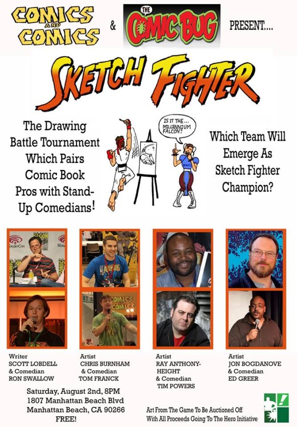 Sketch Fighter! Drawing Battle Tournament! – The Comic Bug